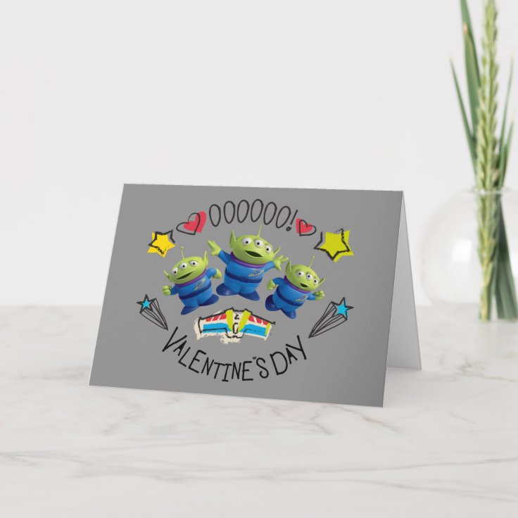 Toy Story - Aliens | Valentine's Day Holiday Card | Zazzle
