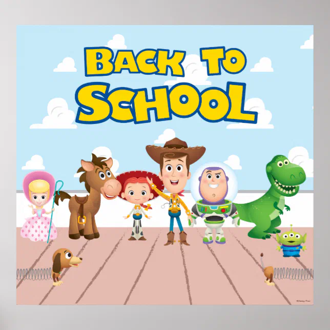 Toy Story | Back To School Poster | Zazzle