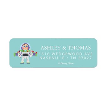 Toy Story - Buzz Lightyear Baby Shower Label | Zazzle