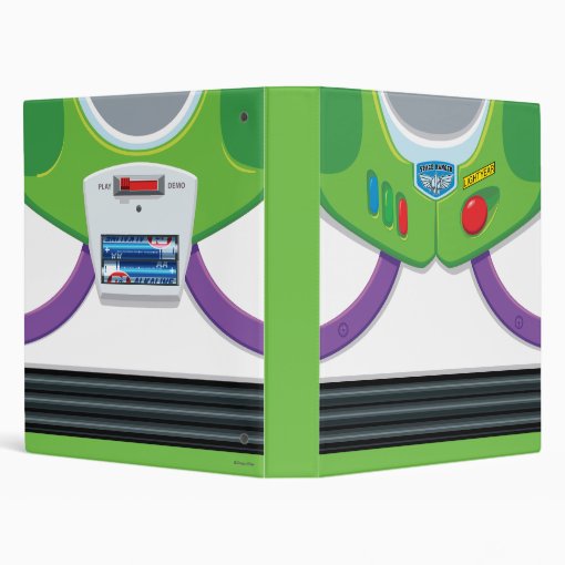 Toy Story | Buzz Lightyear's Space Ranger Suit 3 Ring Binder | Zazzle