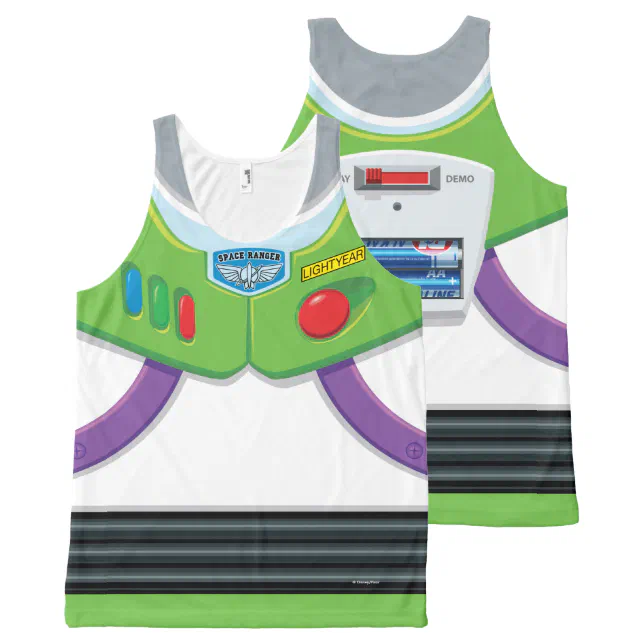 Toy Story | Buzz Lightyear's Space Ranger Suit All-Over-Print Tank Top ...