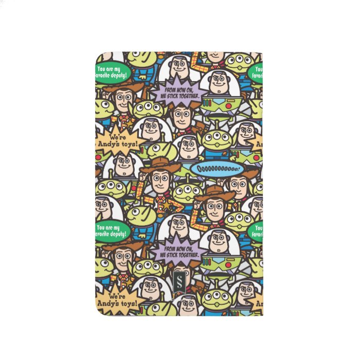 Toy Story | Cute Toy Pattern Journal | Zazzle.com