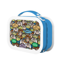 Toy Story | Cute Toy Pattern Lunch Box | Zazzle