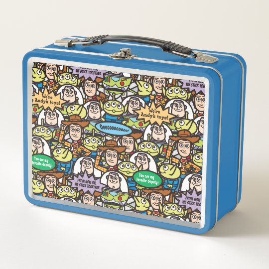 Toy Story | Cute Toy Pattern Metal Lunch Box | Zazzle.com