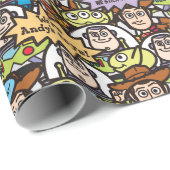Toy Story | Cute Toy Pattern Wrapping Paper | Zazzle