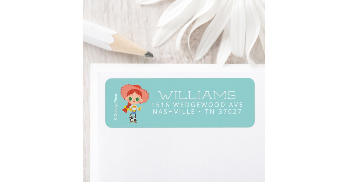 Toy Story - Jessie Birthday Label | Zazzle