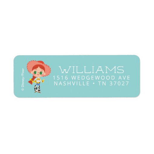 Toy Story - Jessie Birthday Label | Zazzle
