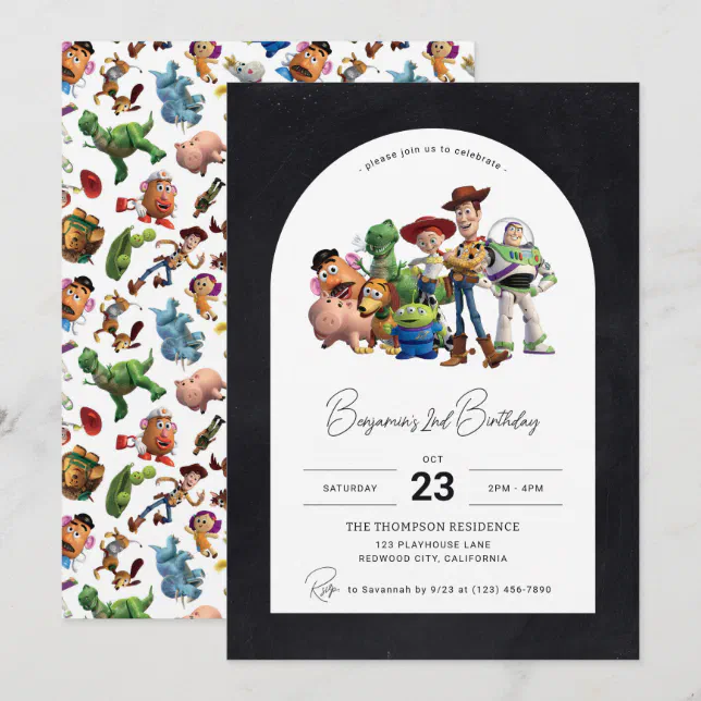 Toy Story Kid's Birthday Invitation | Zazzle