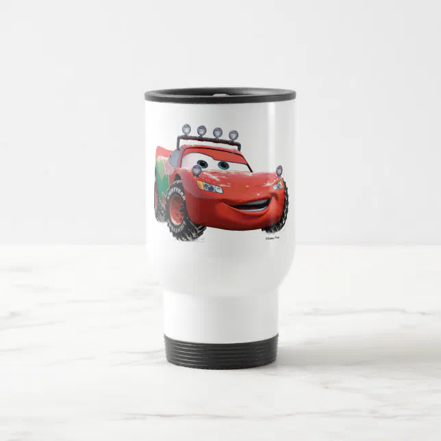Toy Story | Lightning McQueen Looking Good Travel Mug | Zazzle