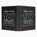 Toy Story Neon Sign Graphic 3 Ring Binder | Zazzle