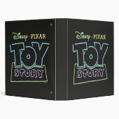 Toy Story Neon Sign Graphic 3 Ring Binder | Zazzle