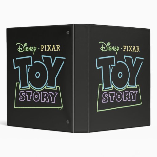 Toy Story Neon Sign Graphic 3 Ring Binder | Zazzle