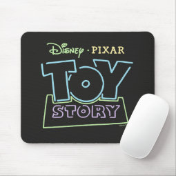 Toy Story Neon Sign Graphic Mouse Pad | Zazzle