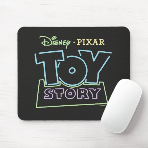 Toy Story Neon Sign Graphic Mouse Pad | Zazzle