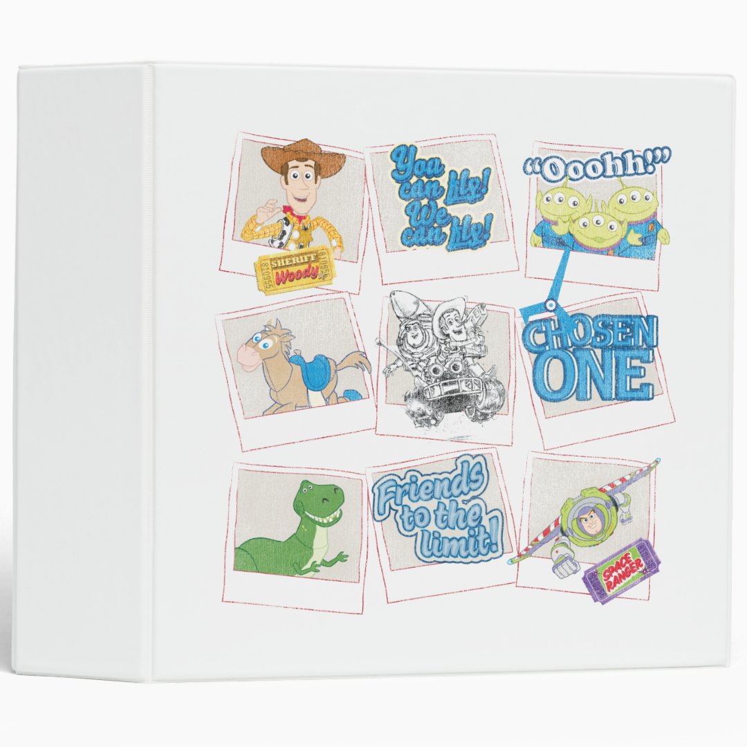 Toy Story Picture Collage Binder | Zazzle