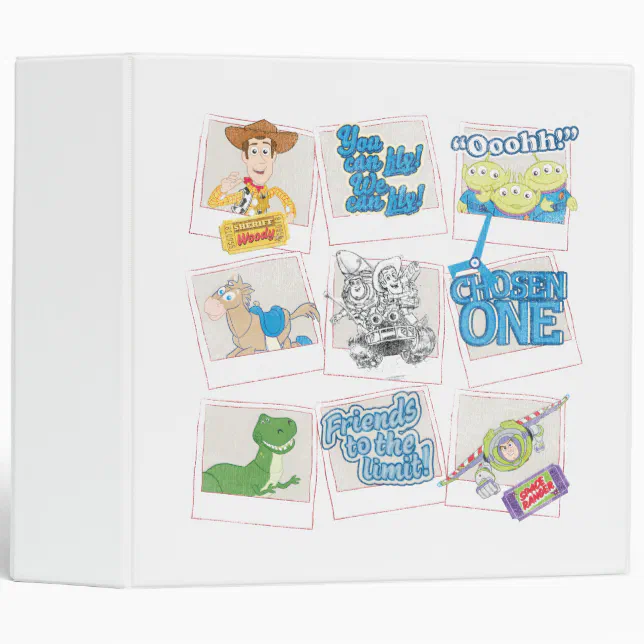 Toy Story Picture Collage Binder | Zazzle