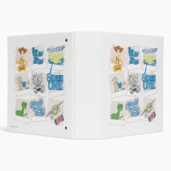 Toy Story Picture Collage Binder | Zazzle