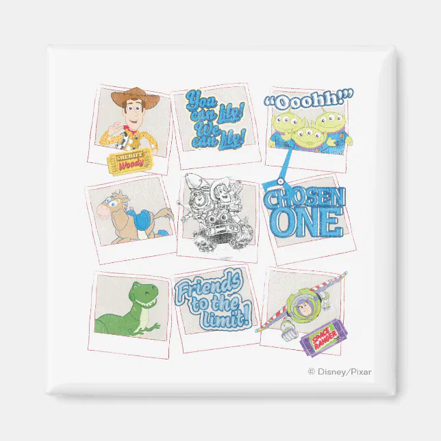 Toy Story Picture Collage Magnet | Zazzle