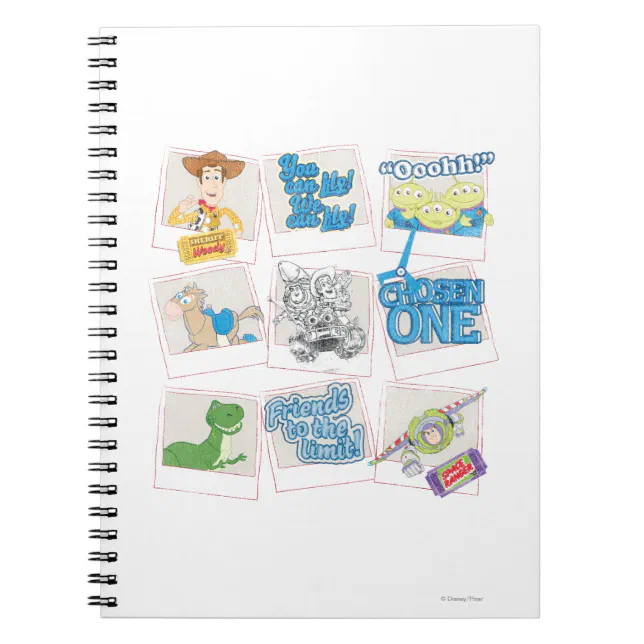 Toy Story Picture Collage Notebook | Zazzle