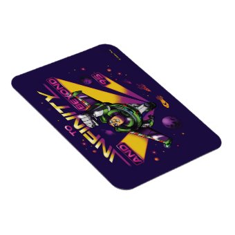 Toy Story | Retro "To Infinity And Beyond" Buzz Magnet | Zazzle
