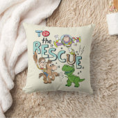 Toy Story "To The Rescue" Throw Pillow | Zazzle