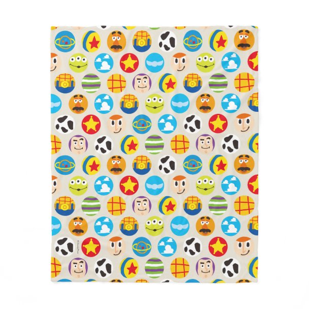 Toy Story | Toy Icon Pattern Fabric | Zazzle
