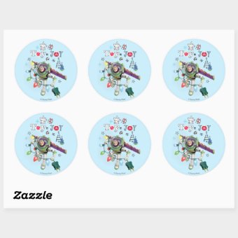 Toy Story | Toy = Joy Classic Round Sticker | Zazzle