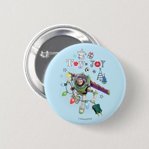 Toy Story | Toy = Joy Pinback Button | Zazzle