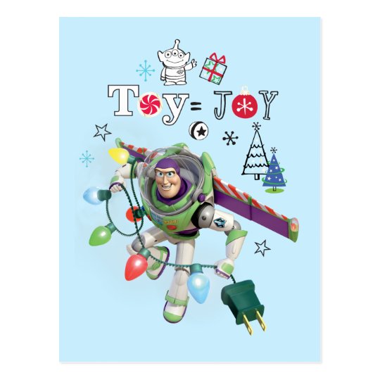 Toy Story | Toy = Joy Postcard | Zazzle.com