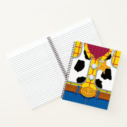 Toy Story | Woody's Sheriff Outfit Notebook | Zazzle