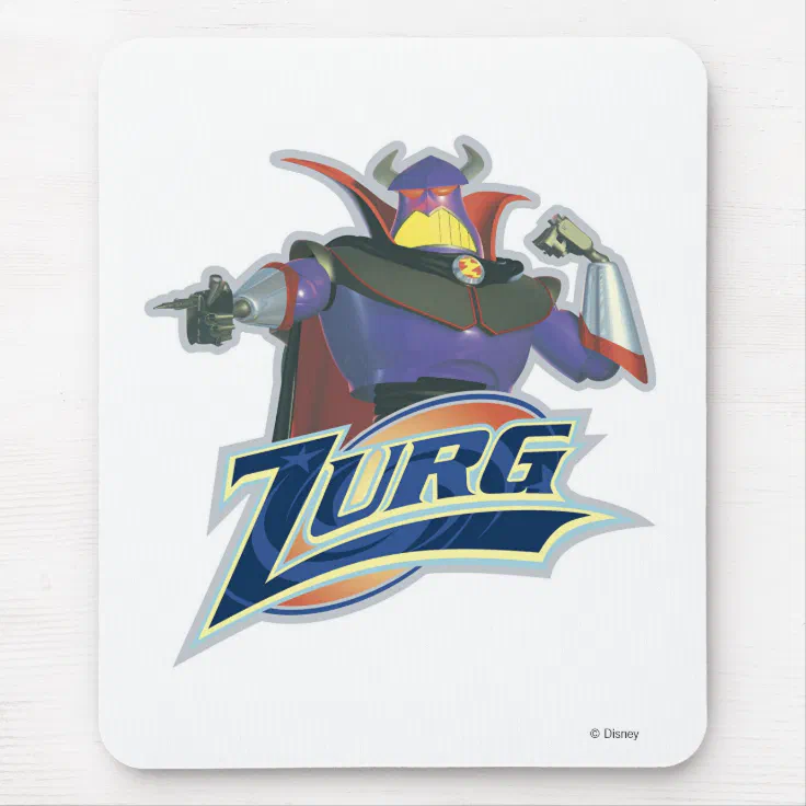 Toy Story Zurg Logo Mouse Pad | Zazzle