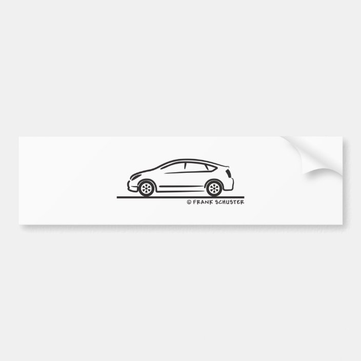Toyota Prius Bumper Sticker | Zazzle.com