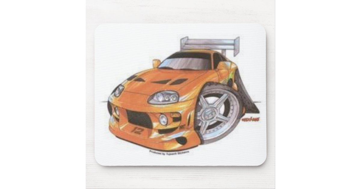 toyota supra mouse pad | Zazzle