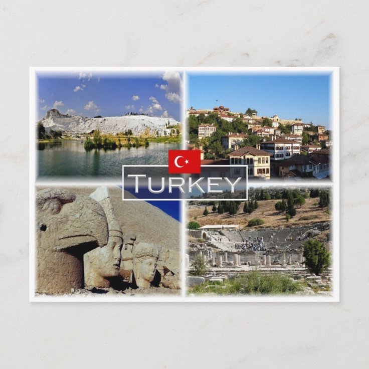 TR Turkey - Postcard | Zazzle