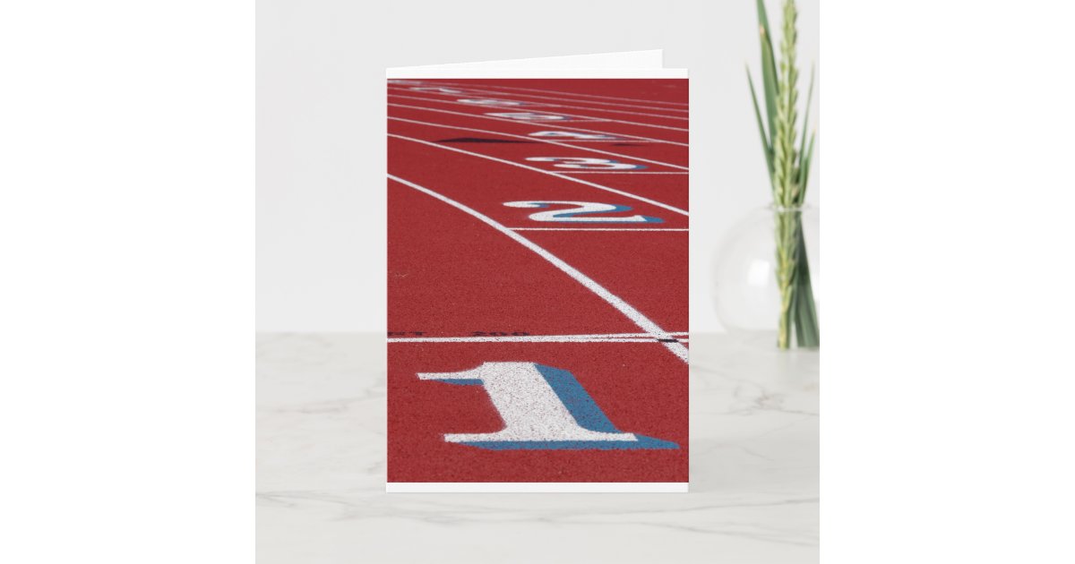 Track And Field Card | Zazzle