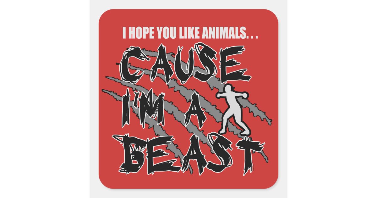 Track and Field Discus Thrower Scrapbook Stickers | Zazzle