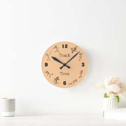 Track and Field Events Clock Multi Combined Events | Zazzle