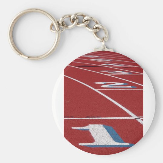 Track And Field Keychain | Zazzle.com
