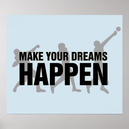 Track and Field Shot Put Throw Poster Gift | Zazzle