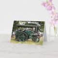 TRACTION ENGINE CARD | Zazzle