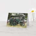 TRACTION ENGINE CARD | Zazzle