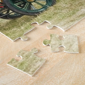 TRACTION ENGINE JIGSAW PUZZLE | Zazzle