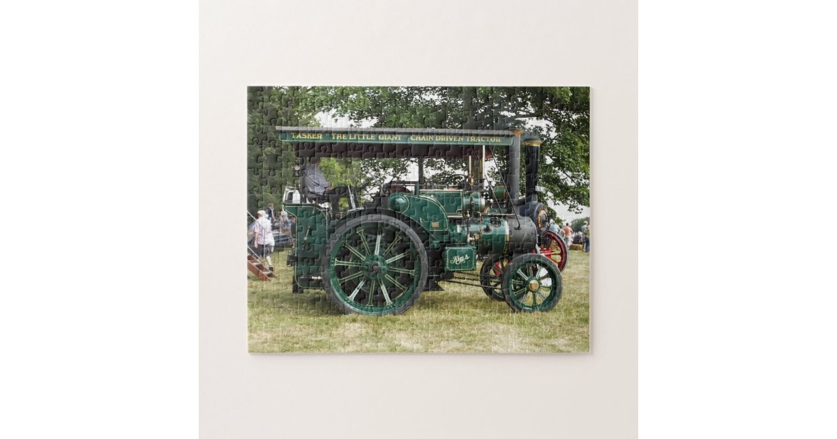 TRACTION ENGINE JIGSAW PUZZLE | Zazzle