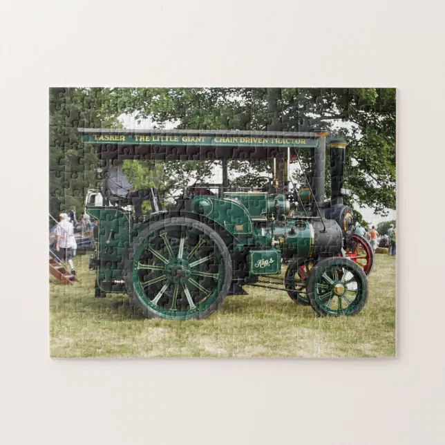 TRACTION ENGINE JIGSAW PUZZLE | Zazzle