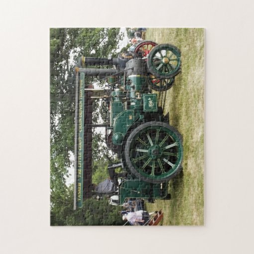 TRACTION ENGINE JIGSAW PUZZLE | Zazzle