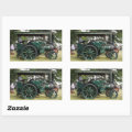 TRACTION ENGINES RECTANGULAR STICKER | Zazzle