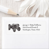Tractor Address Labels | Zazzle