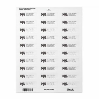 Tractor Address Labels | Zazzle