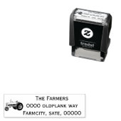 Tractor Address Self-inking Stamp | Zazzle
