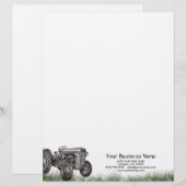 Tractor Business Letterhead | Zazzle